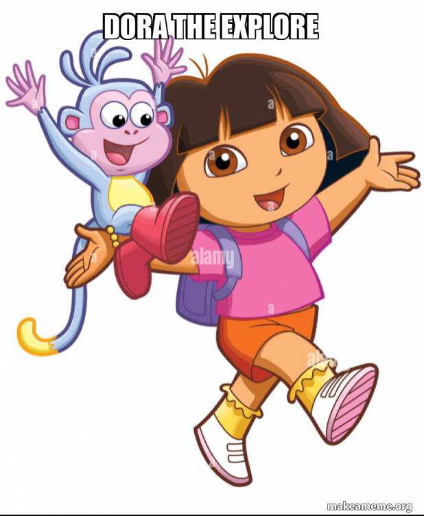 Dora the explore Meme Generator