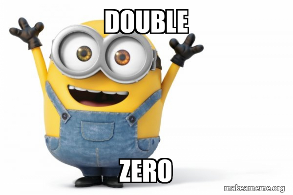 double zero - Happy Minion Meme Generator