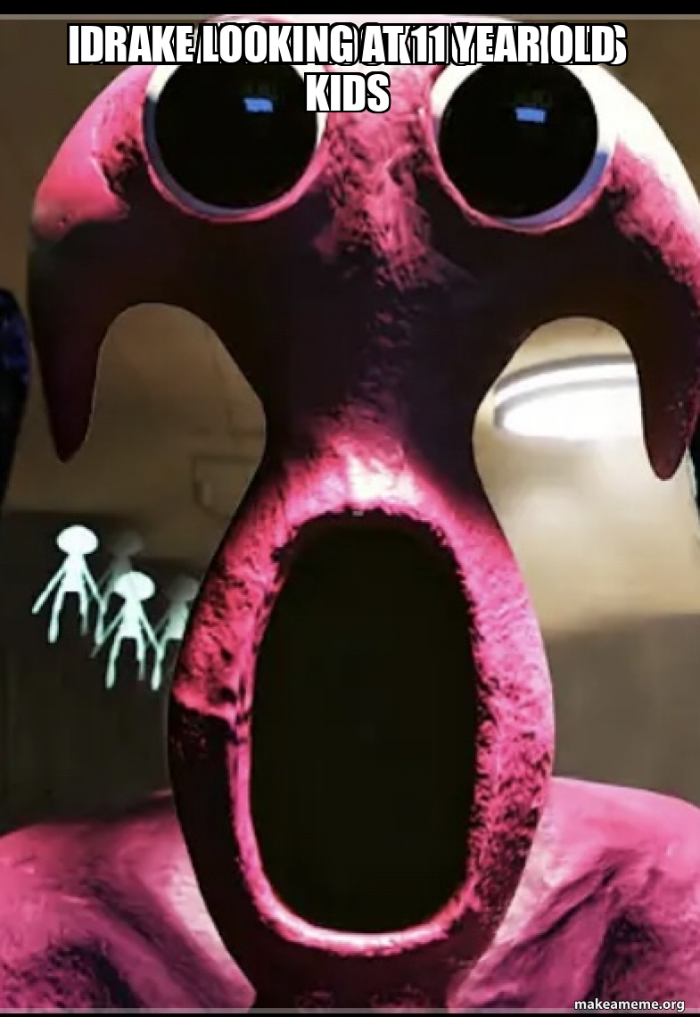 drake looking at 11 year old kids Meme Generator