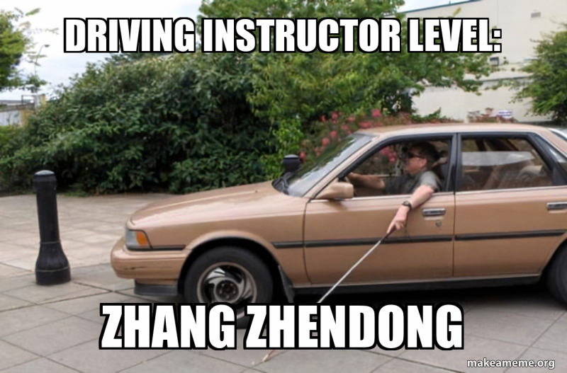 driving instructor level: Zhang Zhendong - Notorious "racing" driver ...
