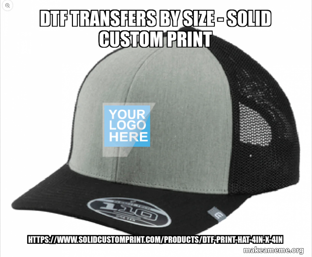 DTF Transfers BY Size - Solid Custom Print https://www.solidcustomprint ...