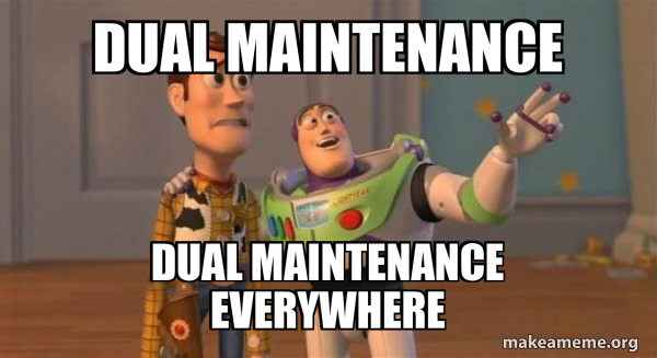 Dual maintenance dual maintenance everywhere - Buzz and Woody (Toy ...