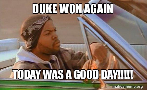 Duke Winning Memes Duke's 'White Lotus' Blunder: Sometimes Less Is
