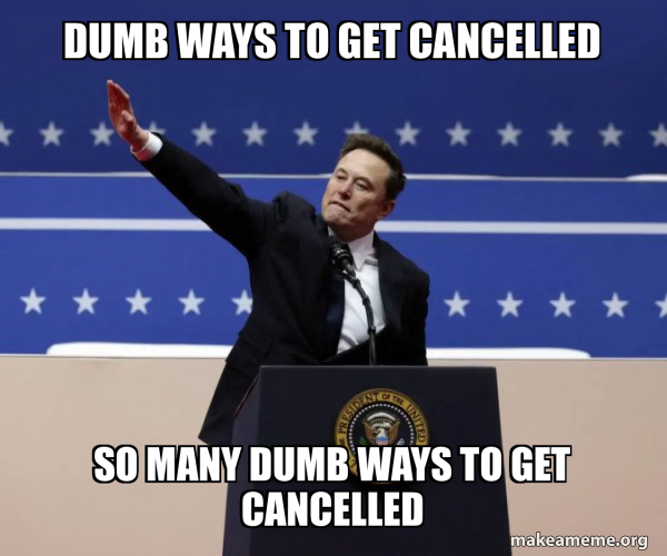 dumb ways to get cancelled so many dumb ways to get cancelled - Nazi ...