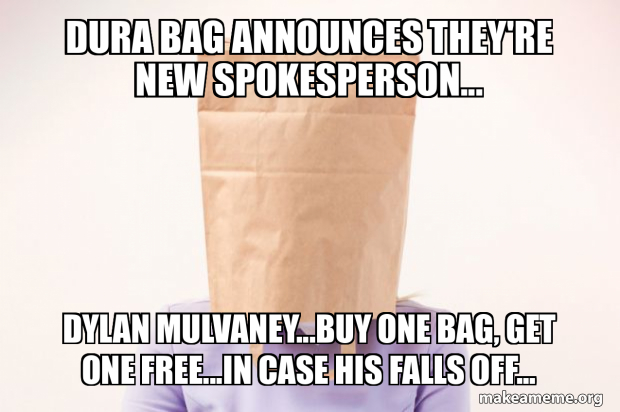 Dura Bag announces they're new spokesperson... Dylan Mulvaney...buy one ...