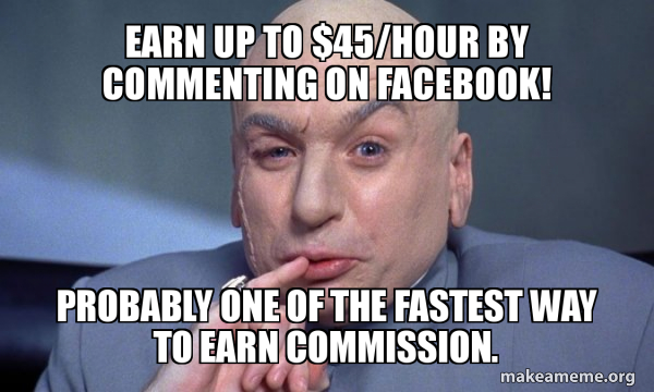 Earn up to $45/hour by commenting on Facebook! Probably one of the ...