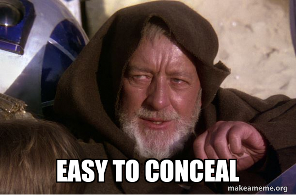 Easy to conceal Meme Generator