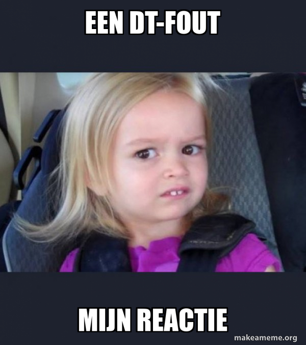 Een dt-fout Mijn reactie - Side-Eyes Chloe Meme Generator