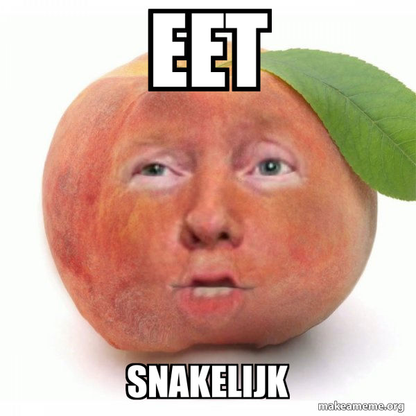 Eet Snakelijk - Impeached Donald Trump Meme Generator