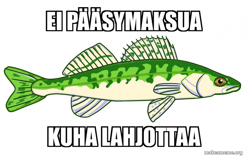 Ei pääsymaksua Kuha lahjottaa Meme Generator