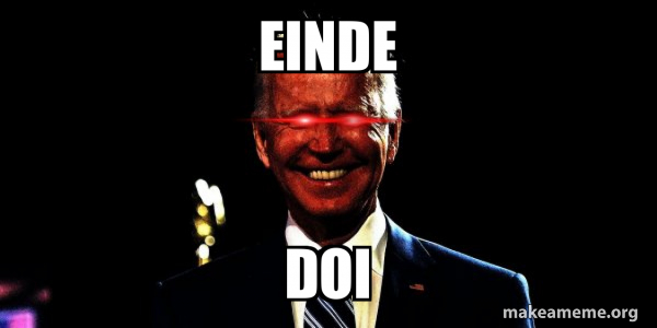 einde doi - Dark Brandon Meme Generator