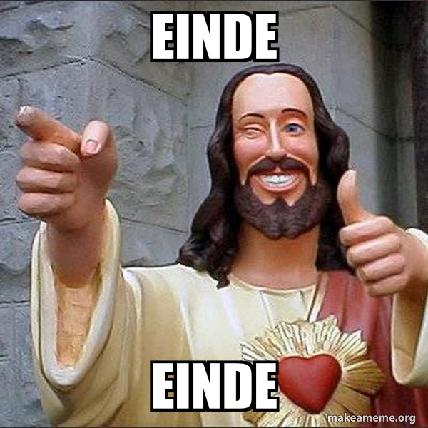 EINDE EINDE - Cool Jesus Meme Generator