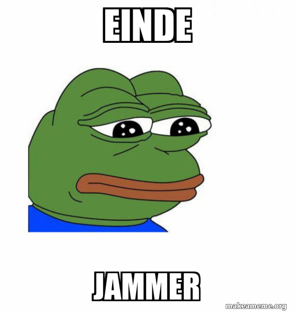 einde jammer - Feels Bad Man Meme Generator