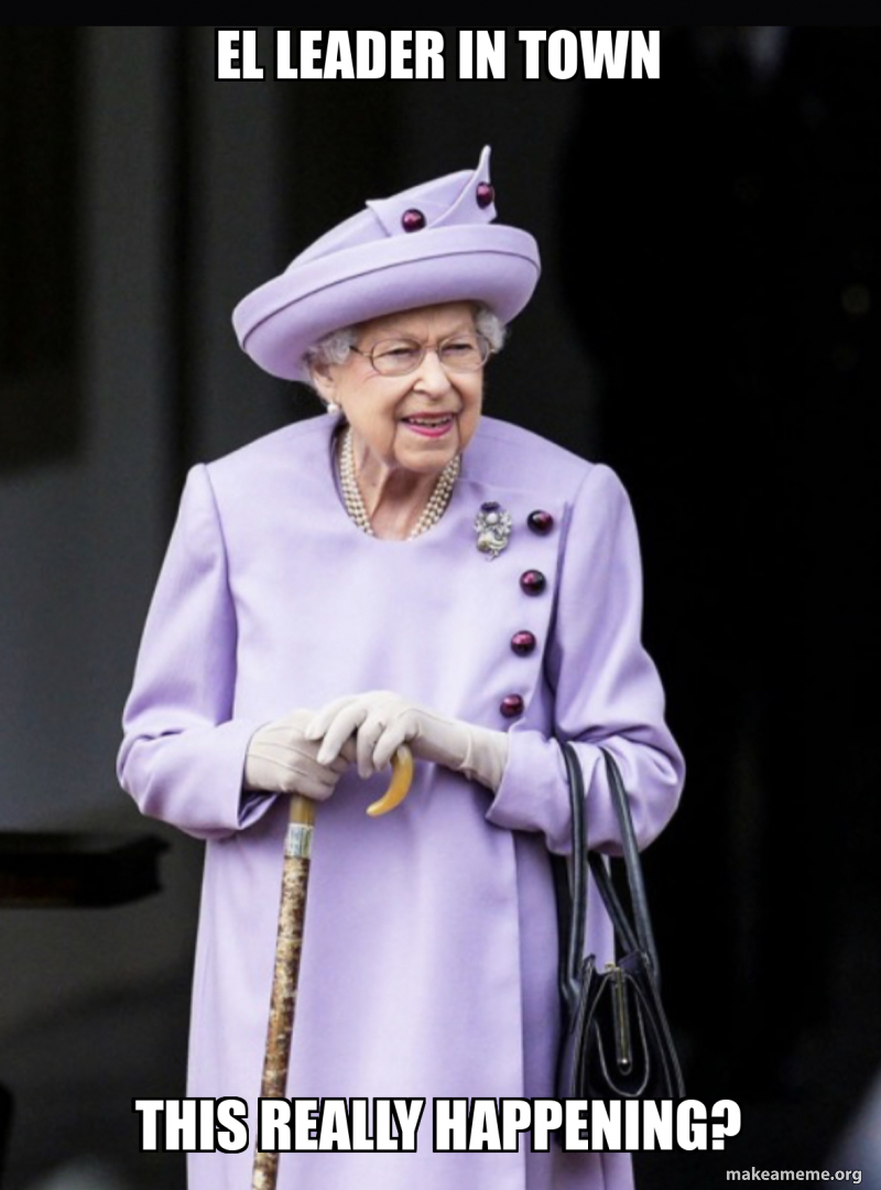 El leader in town This really happening? Meme Generator