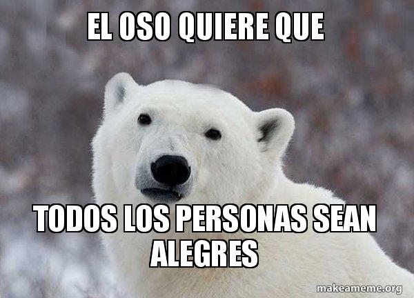Memes El Oso Plantilla Del Oso Leyendo Libro De Terror #mashayeloso