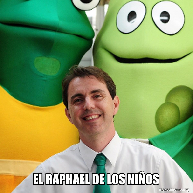 el raphael de los niños Meme Generator