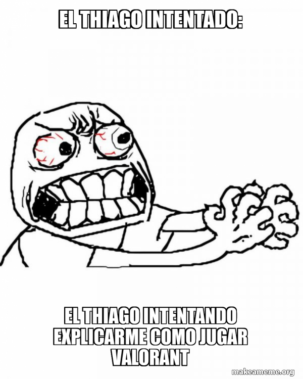 El Thiago intentado: El Thiago intentando explicarme como jugar ...