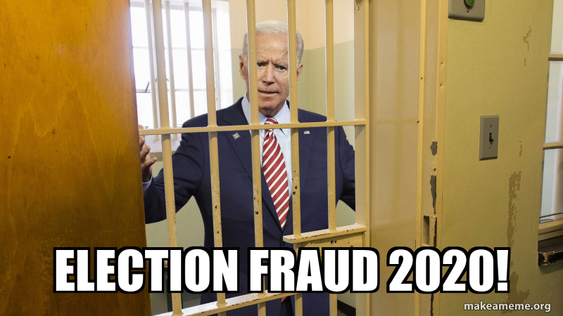 Election fraud 2020! Meme Generator