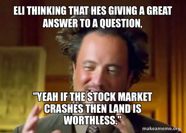 Eli thinking that hes giving a great answer to a question, "Yeah if the ...