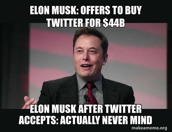 Elon musk: offers to buy twitter for $44B Elon musk after twitter ...