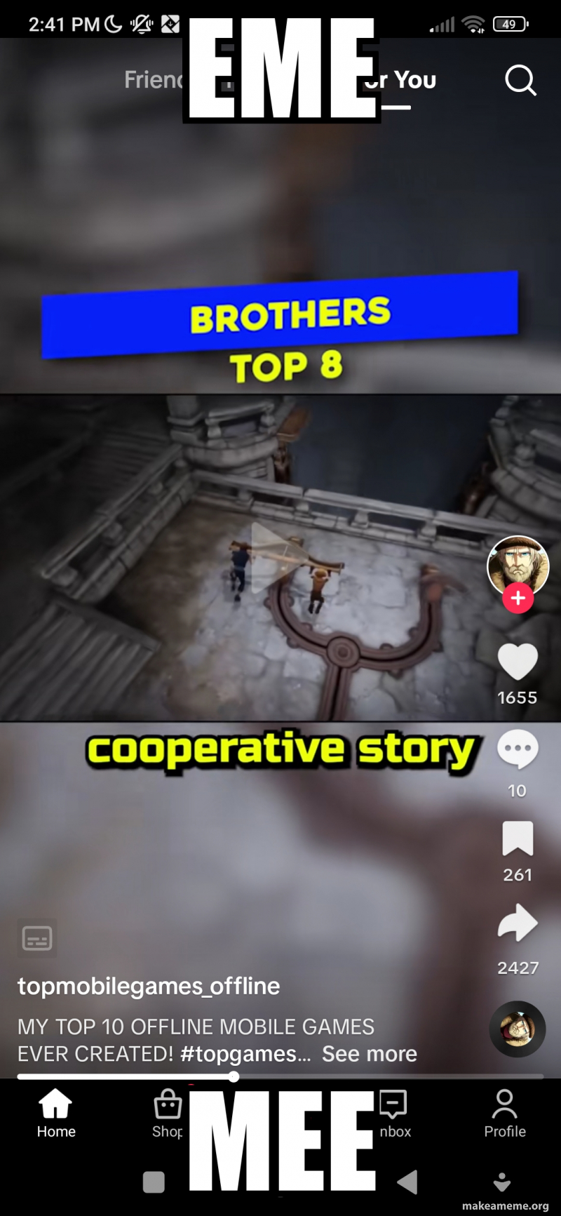 Eme Mee Meme Generator