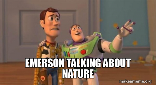 Emerson talking about nature - Buzz and Woody (Toy Story) Meme Meme ...
