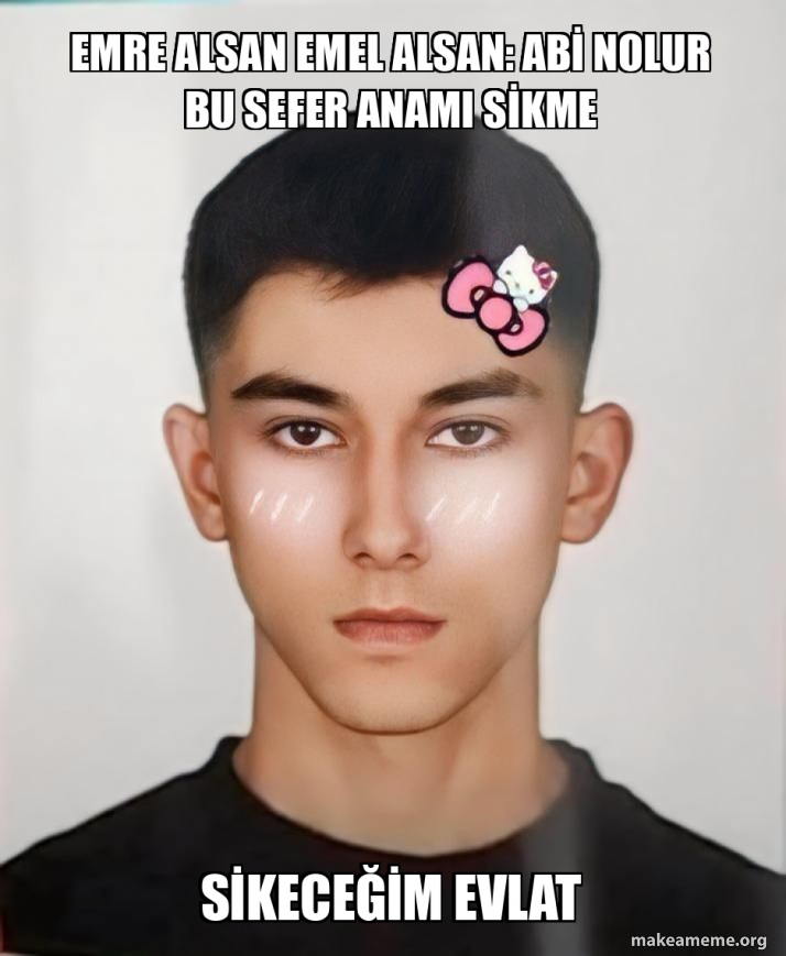 EMRE ALSAN EMEL ALSAN: ABİ NOLUR BU SEFER ANAMI SİKME SİKECEĞİM EVLAT ...