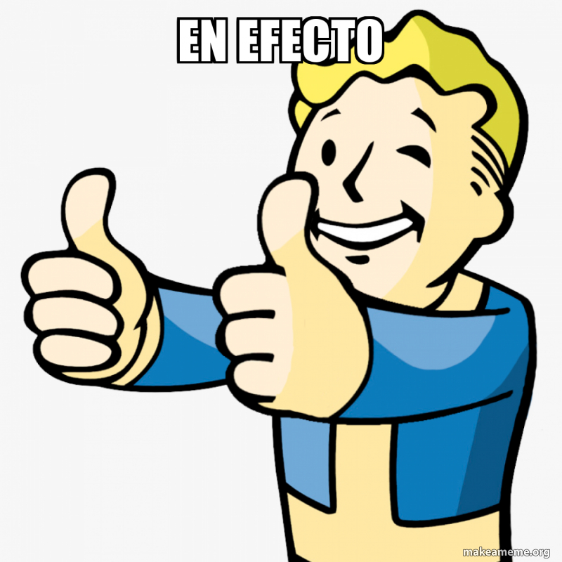 En efecto Meme Generator