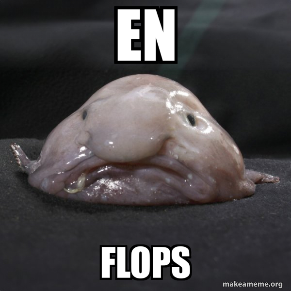 en flops - Blobfish Meme Generator