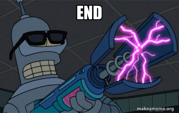 END - Blasting Bender Meme Generator