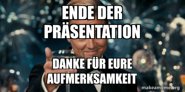 Ende der Präsentation Danke für eure Aufmerksamkeit - Great Gatsby ...