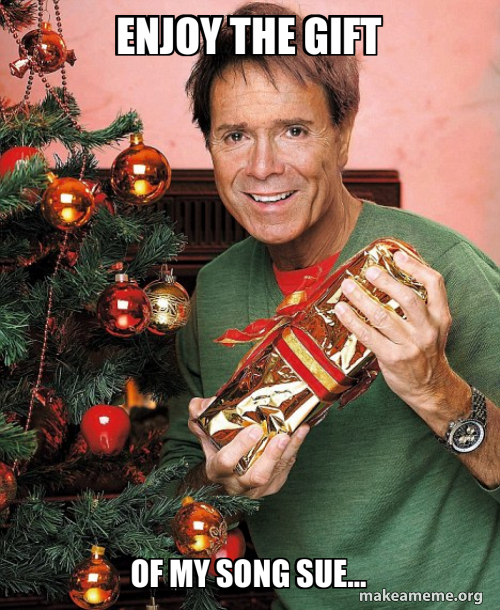 Enjoy the gift Of my song sue… Meme Generator