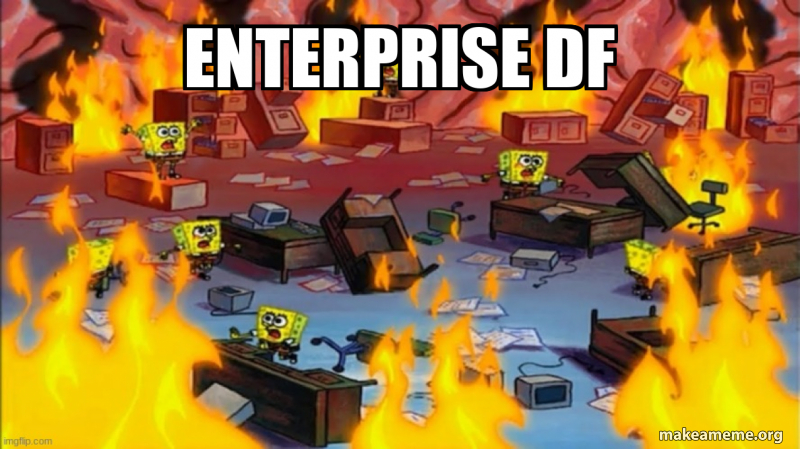 ENTERPRISE DF Meme Generator