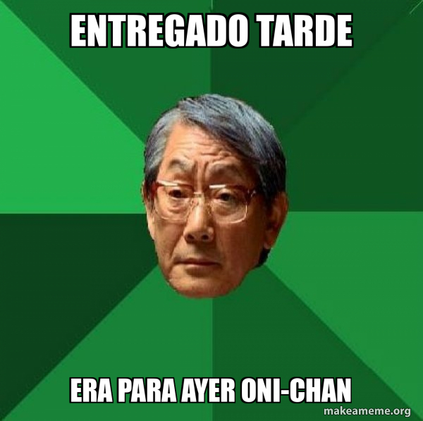 Entregado tarde era para ayer oni-chan - High Expectations Asian Father ...