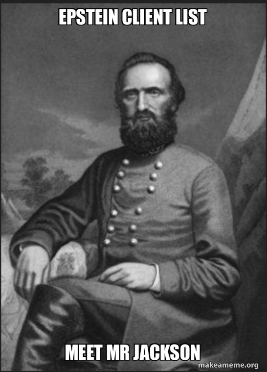 Epstein client list Meet mr jackson Meme Generator