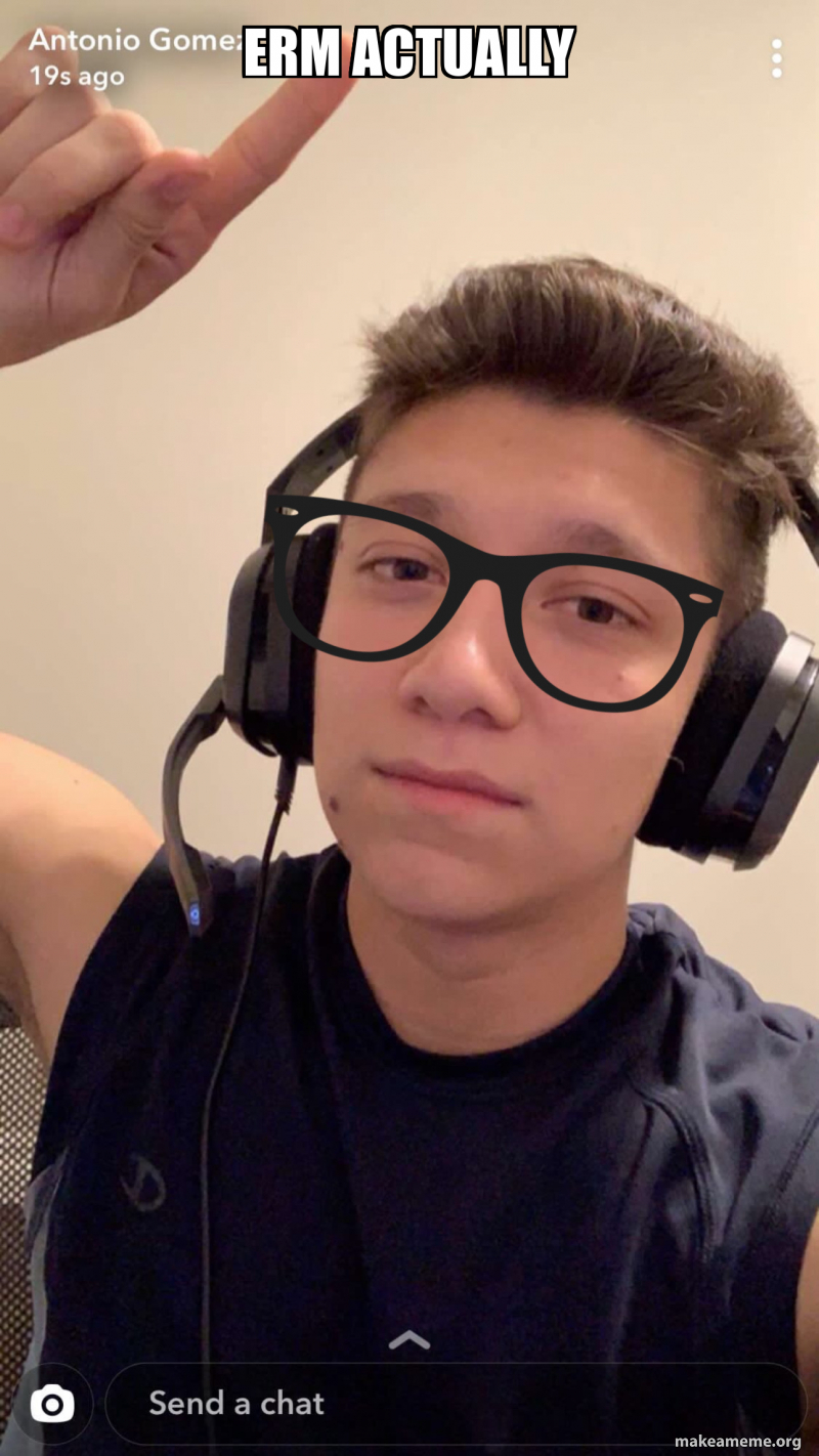 Erm acTually Meme Generator