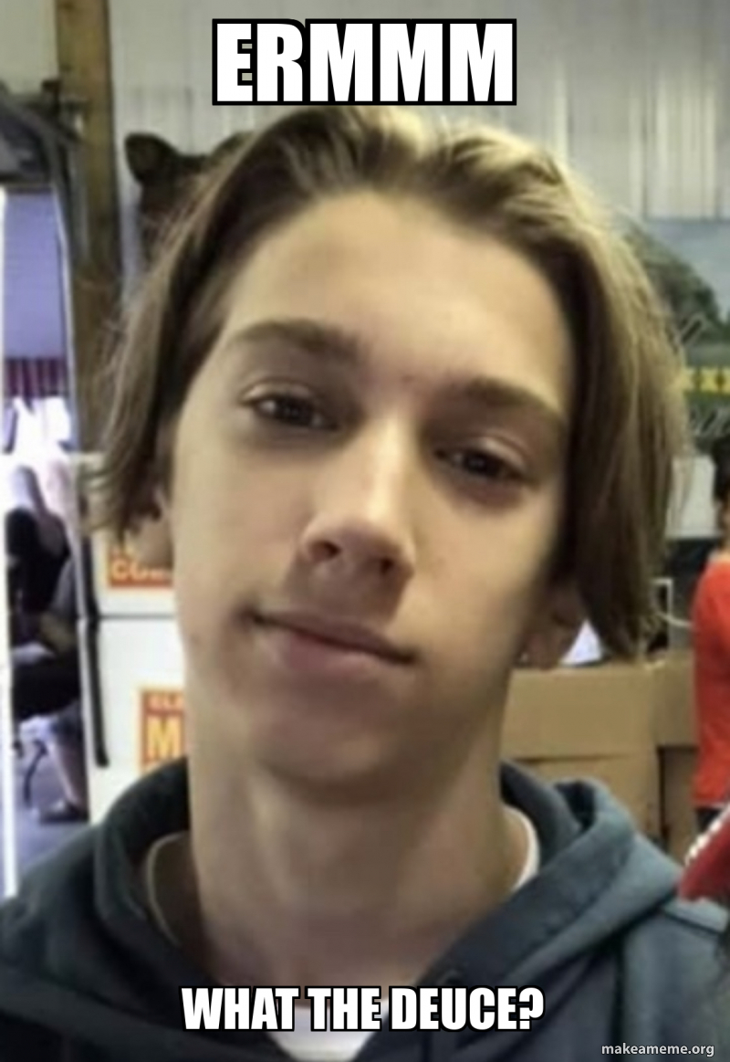 Ermmm What the deuce? Meme Generator