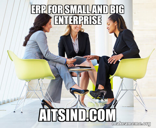 ERP for small and big enterprise aitsind.com Meme Generator