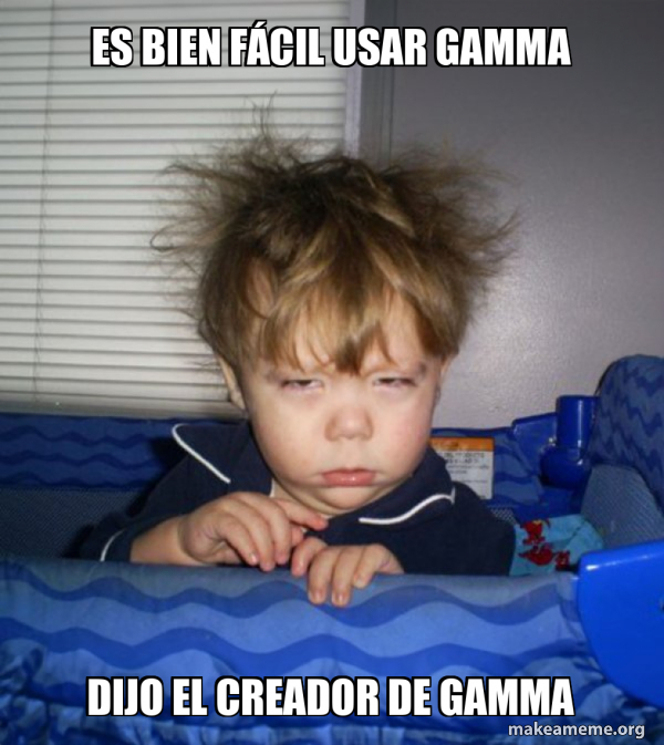 Es bien fácil usar gamma dijo el creador de gamma - Monday Mornings ...