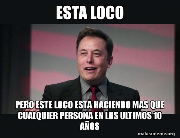 Esta loco Pero este loco esta haciendo mas que cualquier persona en los ...
