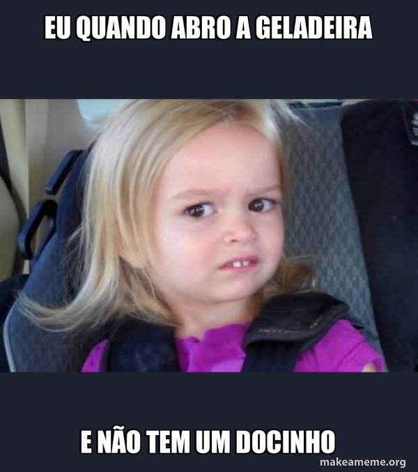 Eu quando abro a geladeira e não tem um docinho - Side-Eyes Chloe Meme ...