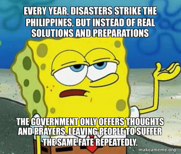 Every year, disasters strike the Philippines, but instead of real ...