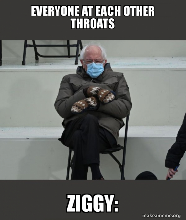 Everyone at each other throats Ziggy: - Bernie Sanders at the ...