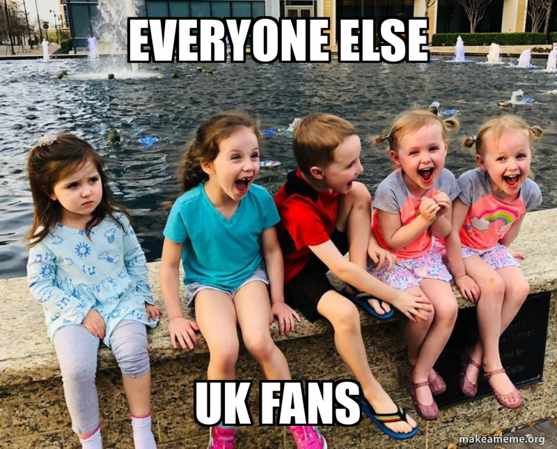 Everyone else Uk fans Meme Generator