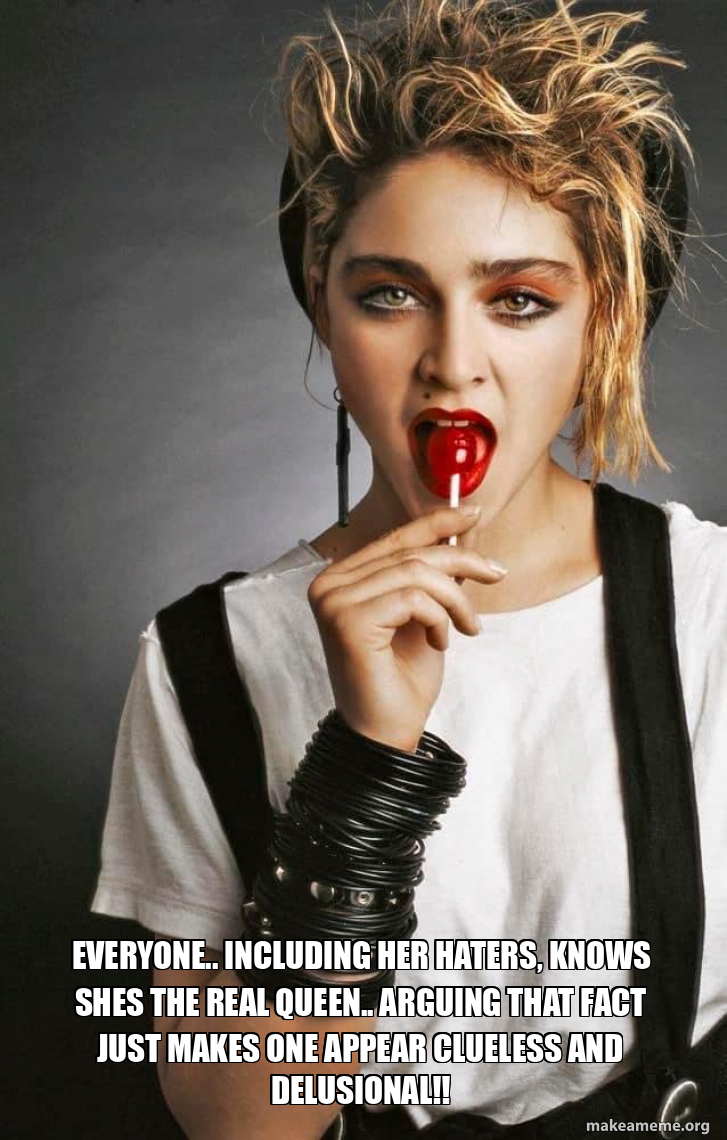 Everyone.. including her haters, knows shes the real queen.. arguing ...