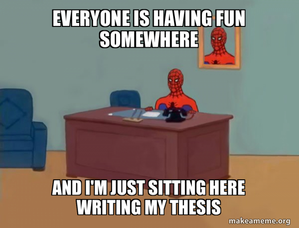 EVERyONE is having fun somewhere And I'm just sitting here writing my ...