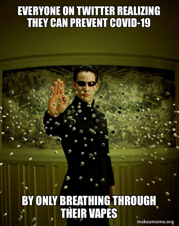 Everyone on Twitter realizing they can prevent Covid-19 by only ...