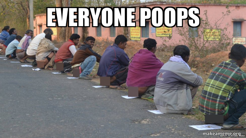 everyone poops Meme Generator
