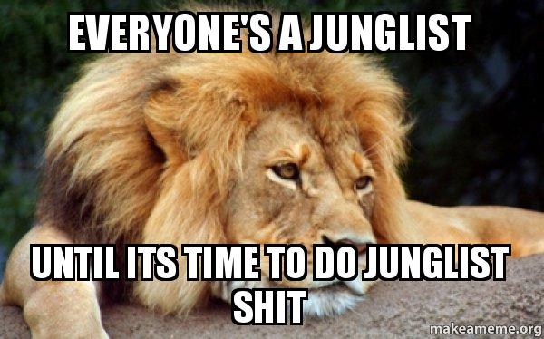 Everyone's a junglist Until its time to do junglist shit - Confession ...