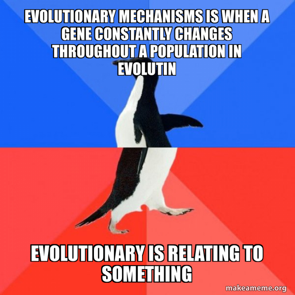 Evolutionary Mechanisms is when a gene constantly changes throughout a ...